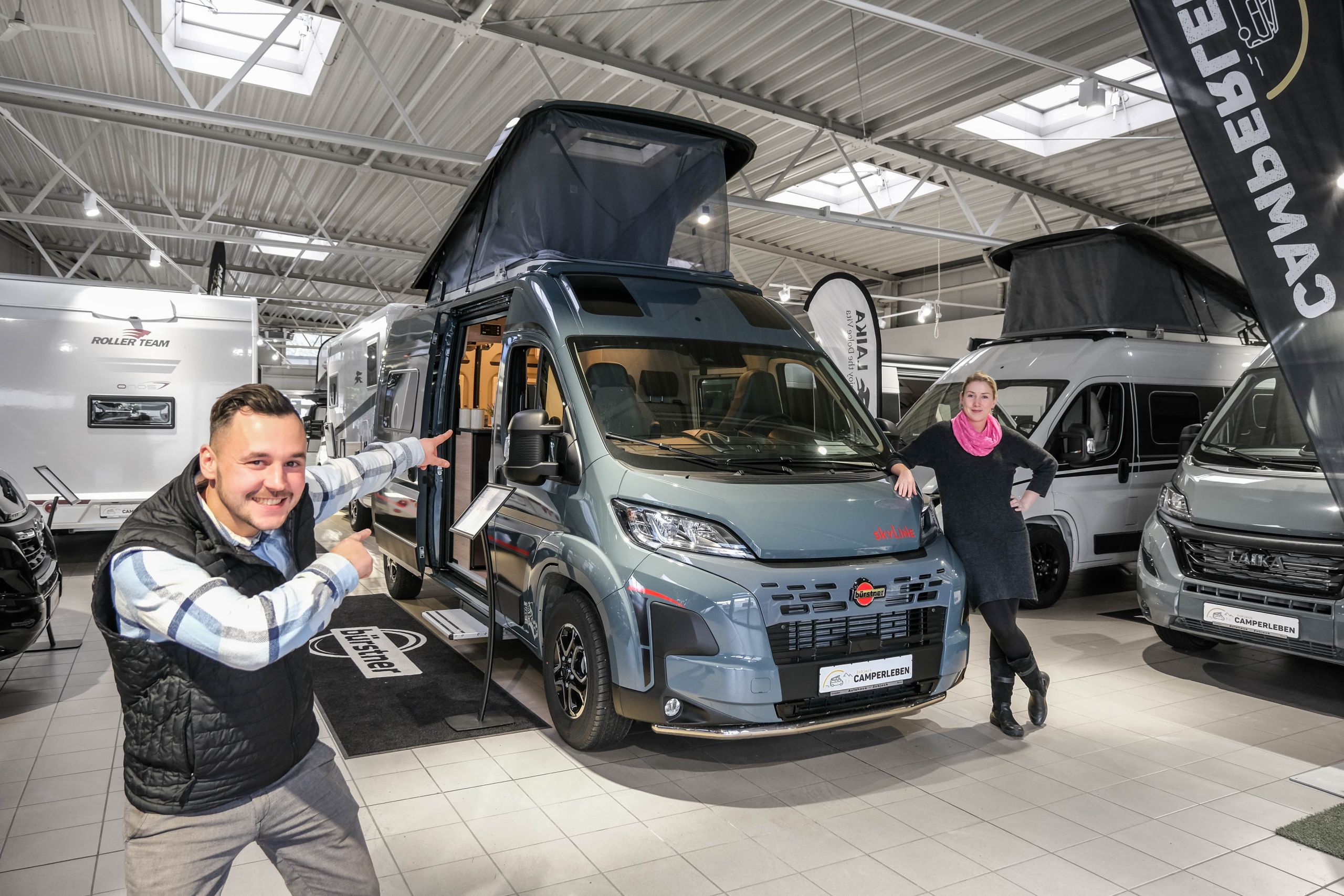 NEU auf YouTube: Bürstner Campeo C 600 SkyLine